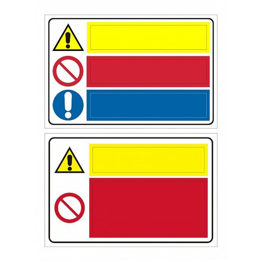 Cartello Multisimbolo Personalizzabile Tuttosegnaletica.it