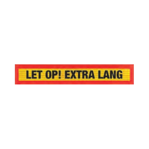 LET OP! EXTRA LANG Plate for Nederland 1130x195x1.8mm - Victualia.it