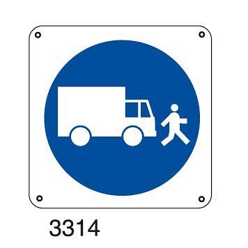 Obbligo procedere a passo d'uomo Victualia™