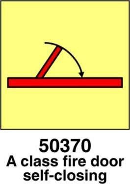 A class fire door self-closing Tuttosegnaletica