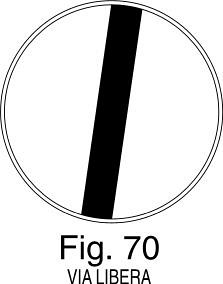 Segnale Via Libera Tuttosegnaletica