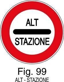 Segnale ALT STAZIONE Tuttosegnaletica