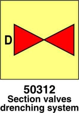 Section valves drenching system - A - PVL 150x150 mm Victualia™